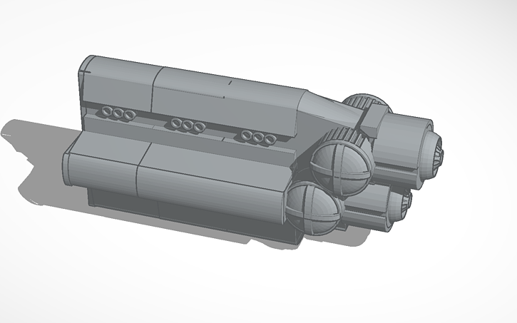 3D design Cestrus class Troop Transport | Tinkercad