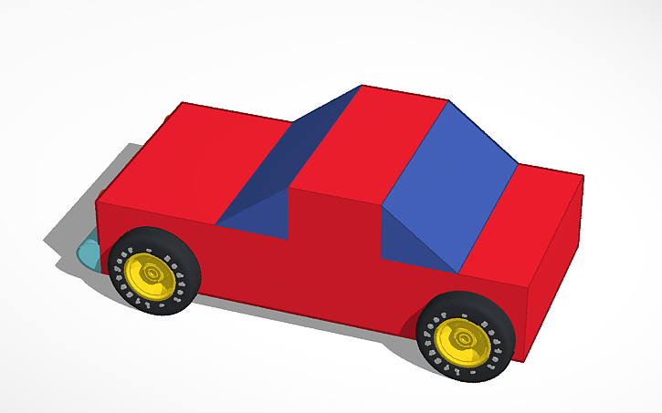 3D design Car DCF | Tinkercad