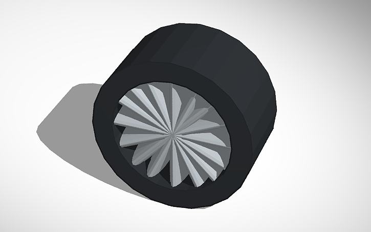 3D design RODA COTXE | Tinkercad