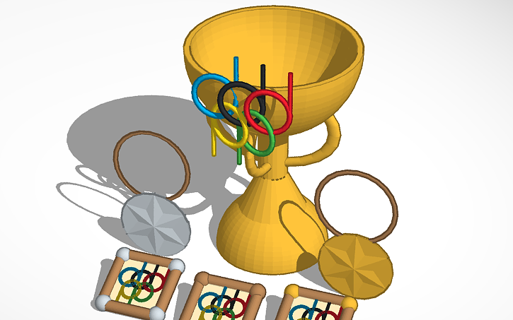 3D design Musical Olympics Awards | Tinkercad