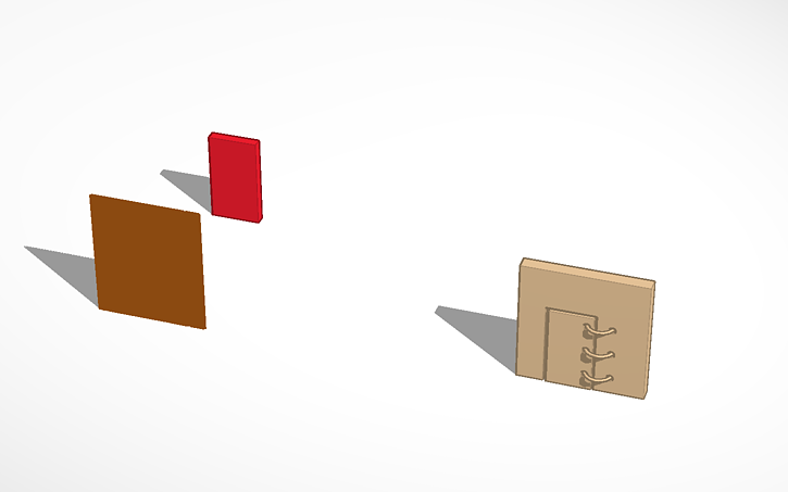 3D design Door - Tinkercad