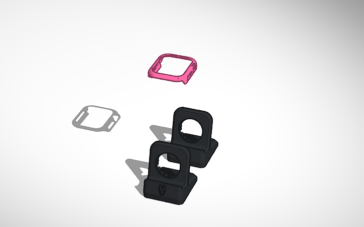 3D design Apple Watch - Tinkercad