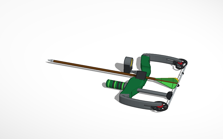 3D design Compound Bow - Tinkercad