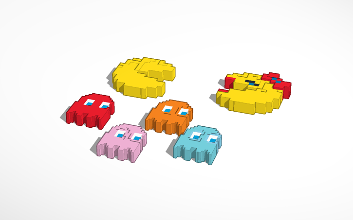 3D design Ritchie's Pacman | Tinkercad