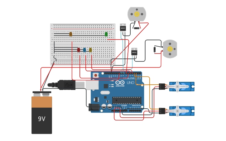 Circuit design Jonathan A.S. | Tinkercad