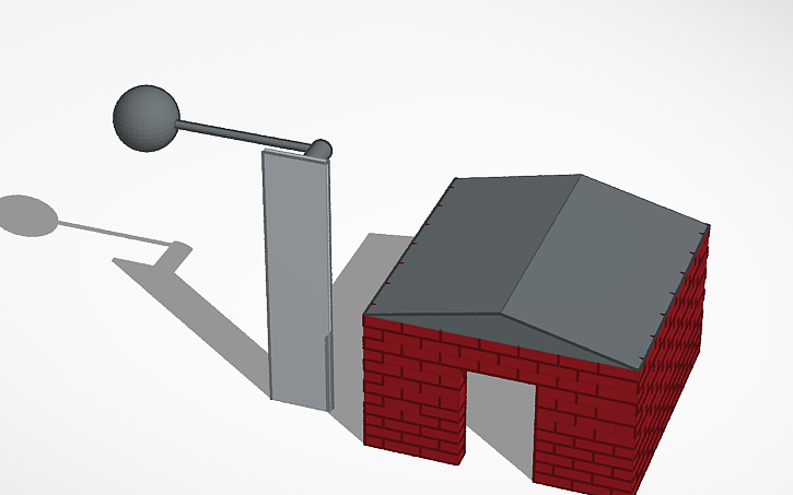 3D design Sim Lab Wreaking Ball! - Tinkercad