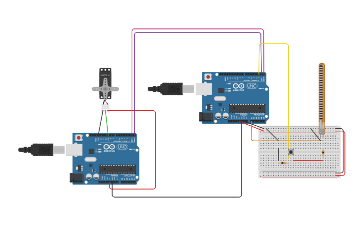 Circuit design UART 2 | Tinkercad