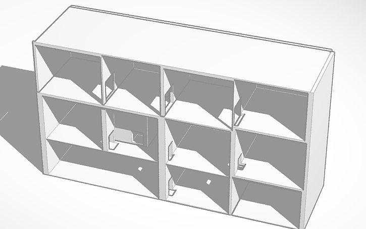 3D design doll house - Tinkercad