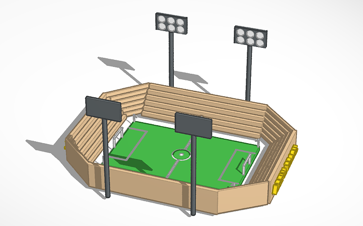 3D design ARENA BRASIL - Tinkercad