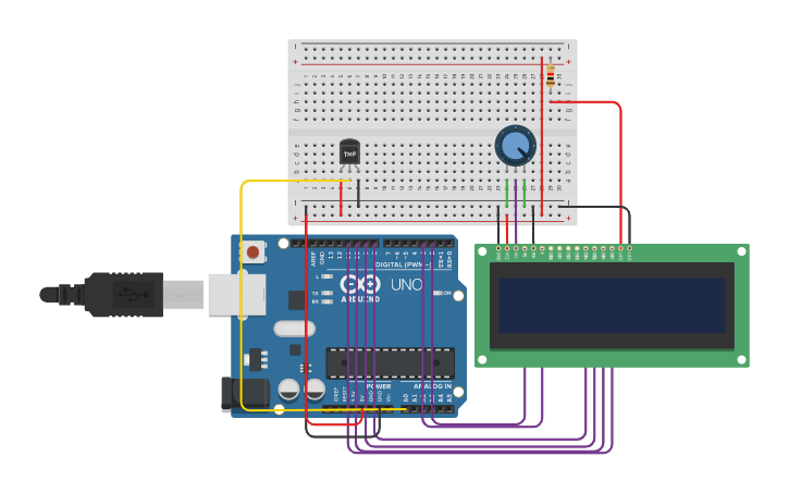 Circuit design Practica #9 | Tinkercad