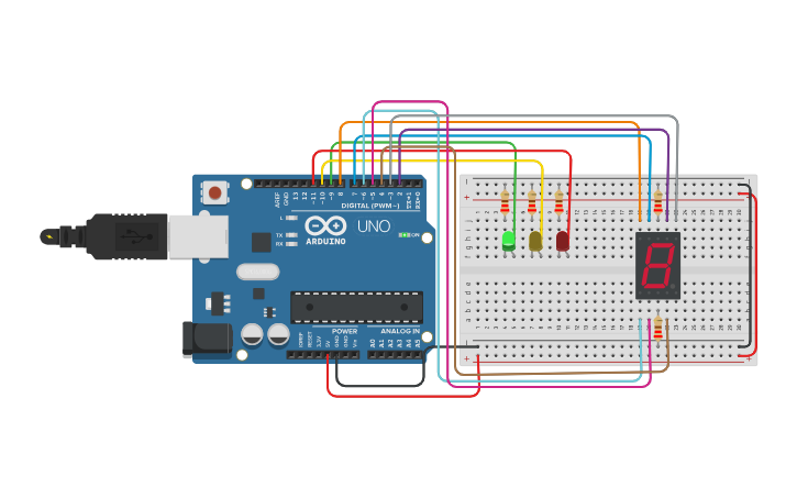 Circuit design [GROUP 1] 2ND GRADING ROBOTICS 1 PT - Tinkercad