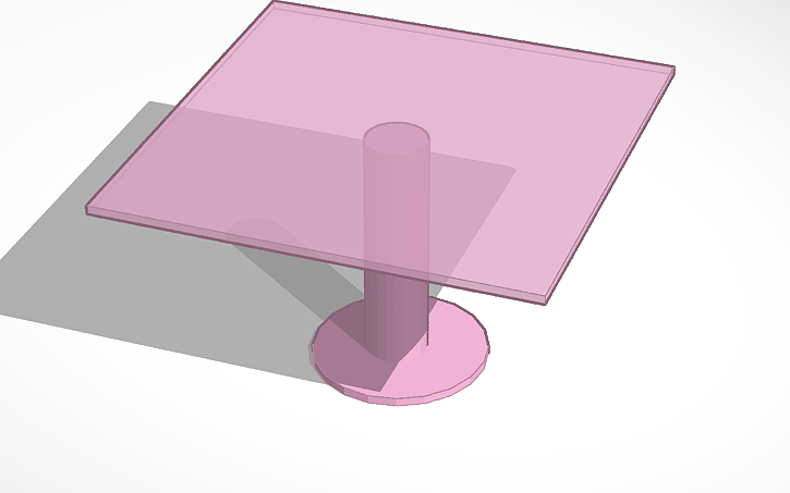 3D design Mesa | Tinkercad