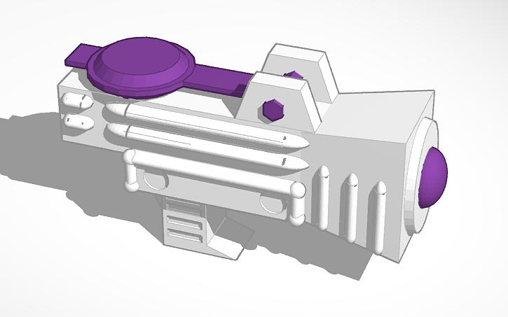 3D design splattershot jr - Tinkercad