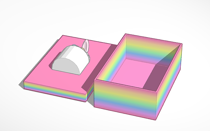 3D design Easter Jewelry Box - Tinkercad