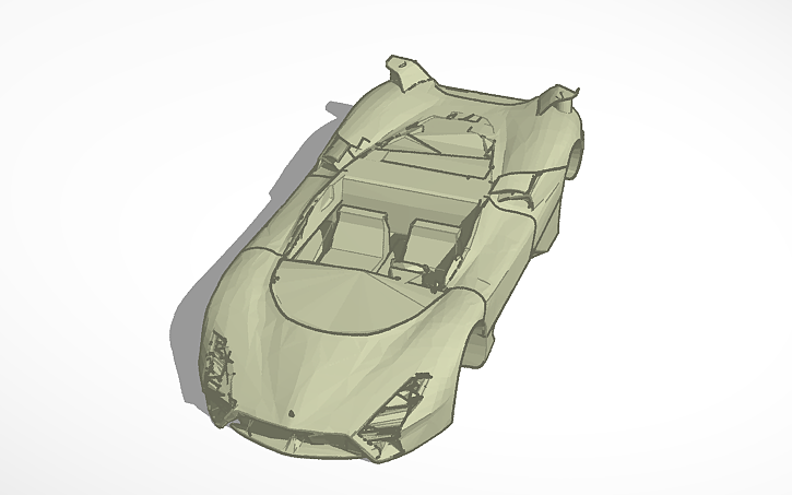 3D design SSC TUATARA - Tinkercad