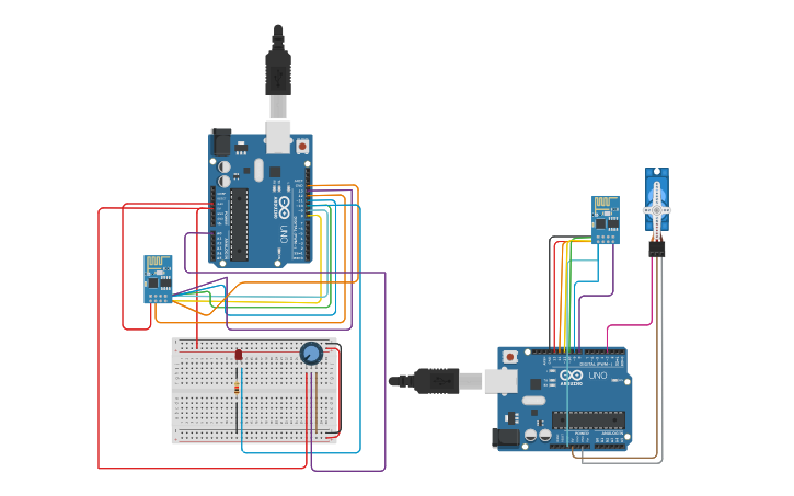 Circuit design hafta 7 RF - Tinkercad