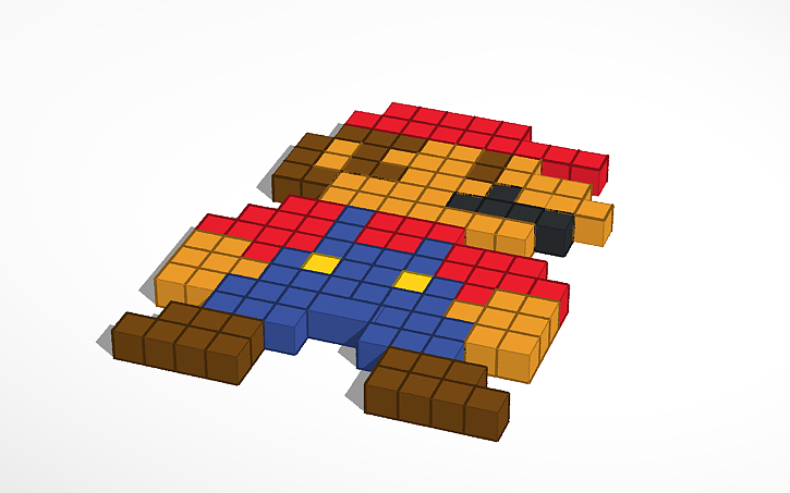 3D design New mario | Tinkercad