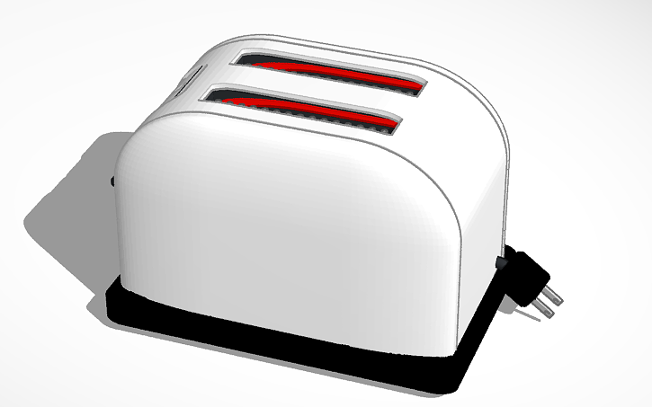 3D design Toaster | Tinkercad
