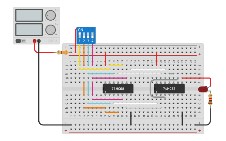 Circuit design Temperatura-Volume - Tinkercad