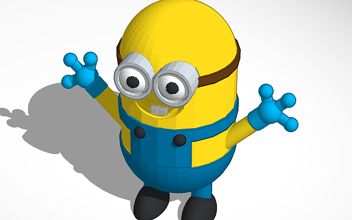 3D design minion | Tinkercad