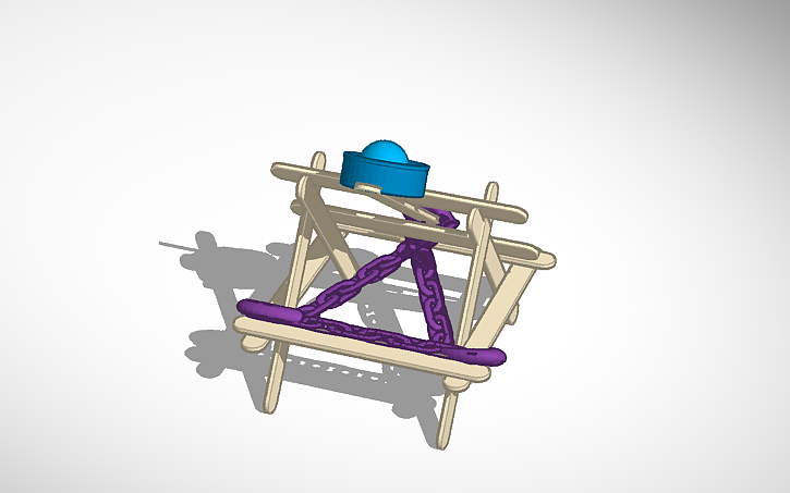 3D design Catapult Model | Tinkercad