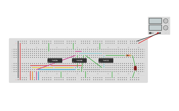 Circuit Design A Less Than B Tinkercad