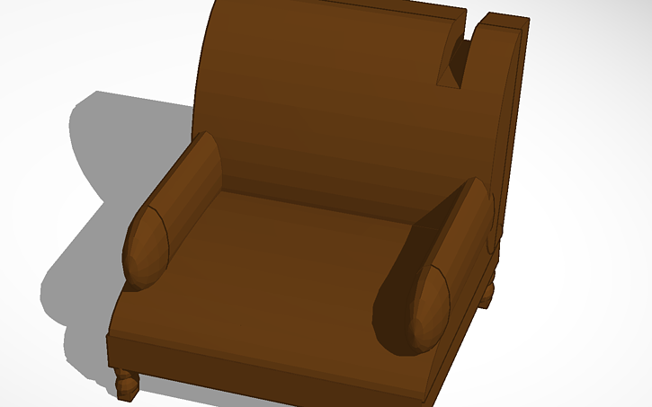 3D design chair - Tinkercad