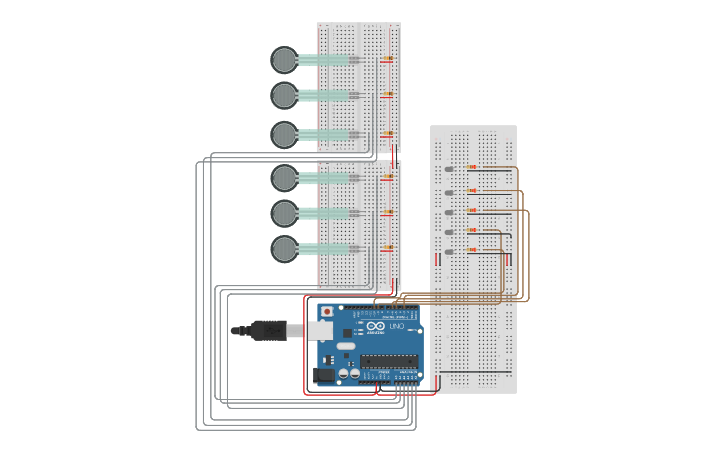 Circuit Design Sensor De Peso Tinkercad