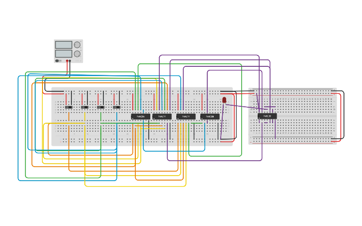 Circuit design quiz 1 - Tinkercad
