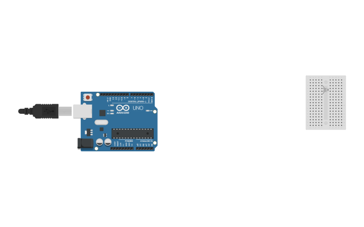 Circuit design Copy of Practica Arduino #4 - Clase #1 | Tinkercad
