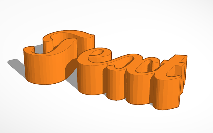 3D design script - Tinkercad