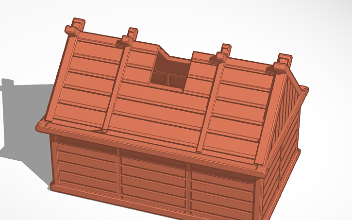 3D design hut | Tinkercad