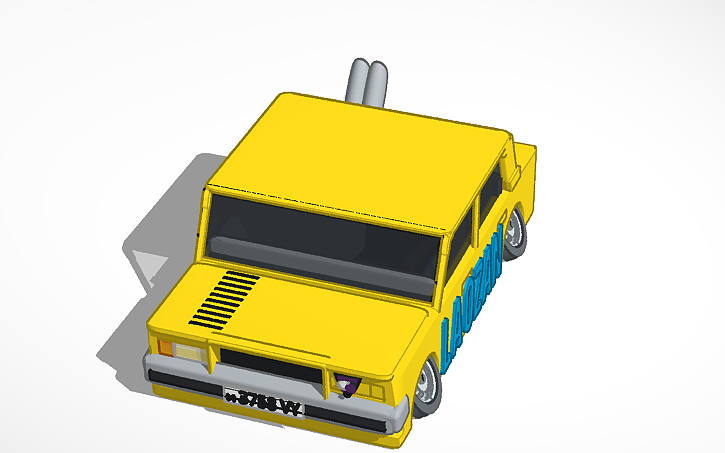 3D design la ozan style VAZ-2107 | Tinkercad