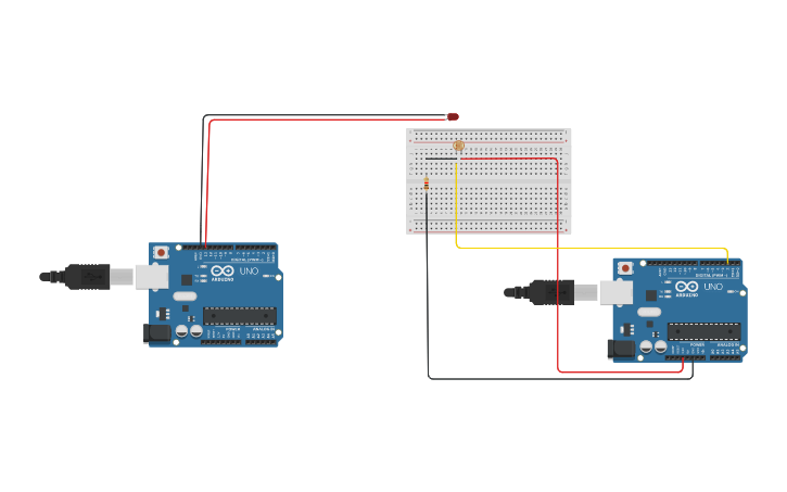 Circuit design morse code transmitter | Tinkercad