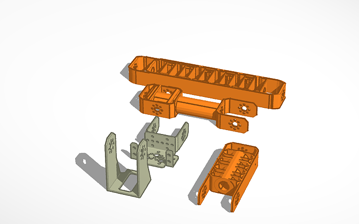 3D design hiwonder servo lx16a set 3 - Tinkercad