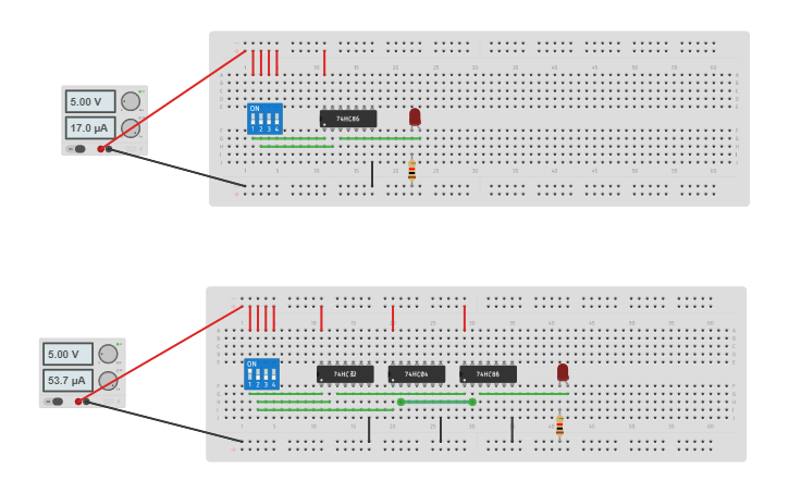 Circuit design Circuits - Tinkercad