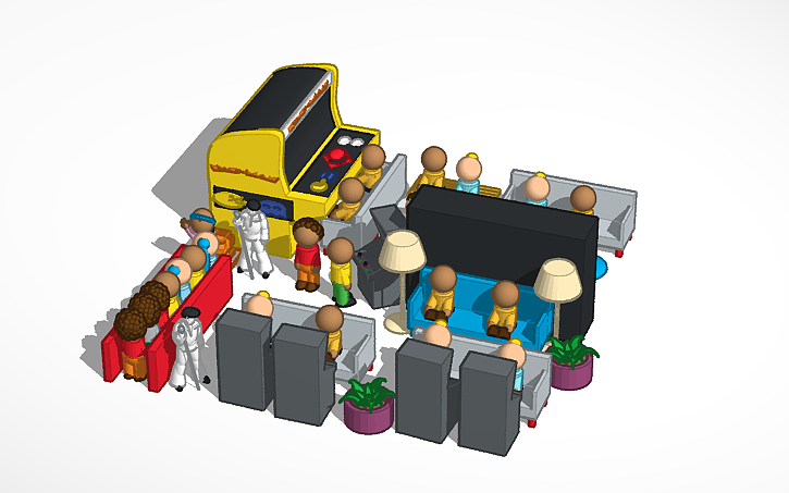 3D design Games, An Arcade | Tinkercad