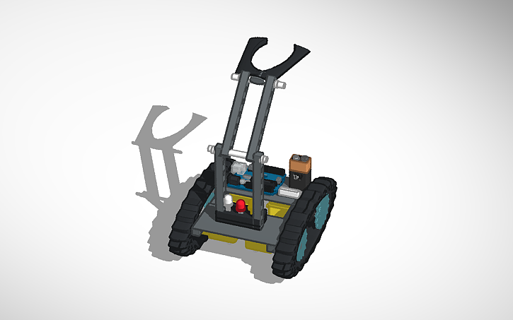 3D design robot - Tinkercad