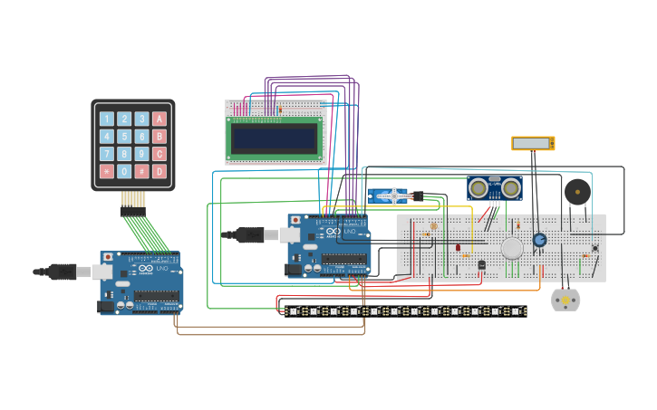 Circuit design Smart Green House - Tinkercad