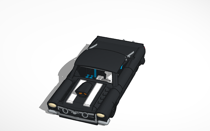 3D design super car - Tinkercad