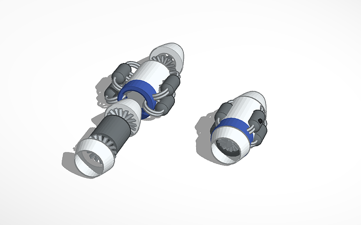 3D design Copy of Jet engine - Tinkercad