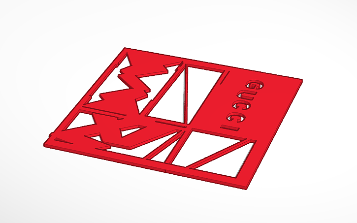 3D design stained glass | Tinkercad