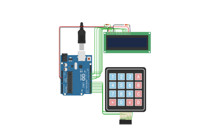 Circuit Design Copy Of Working Arduino Calculator Tinkercad