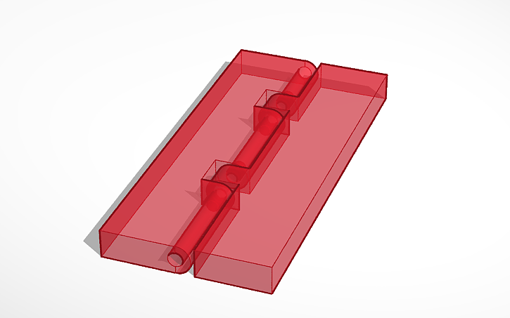 3D design Hinge - Tinkercad