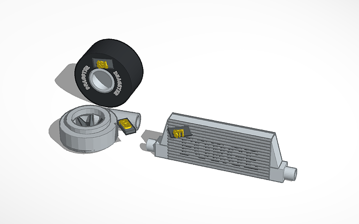 3D design Car Parts - Tinkercad