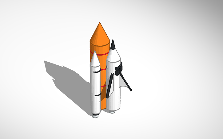 3D design Space Shuttle - Tinkercad
