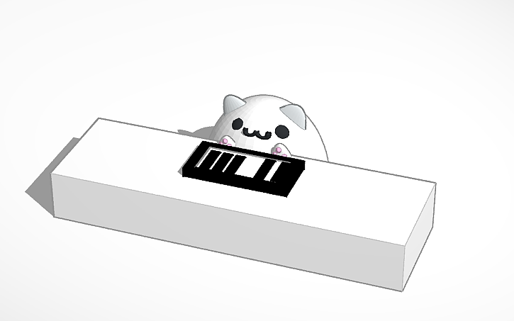 3D design Bongo cat | Tinkercad