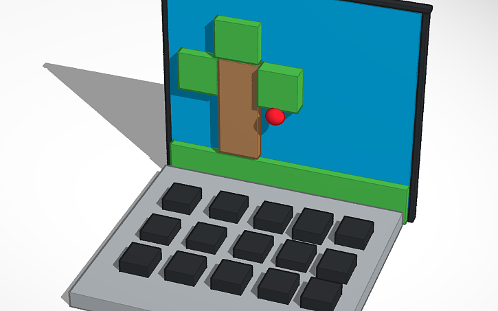 3D design old cumputer | Tinkercad