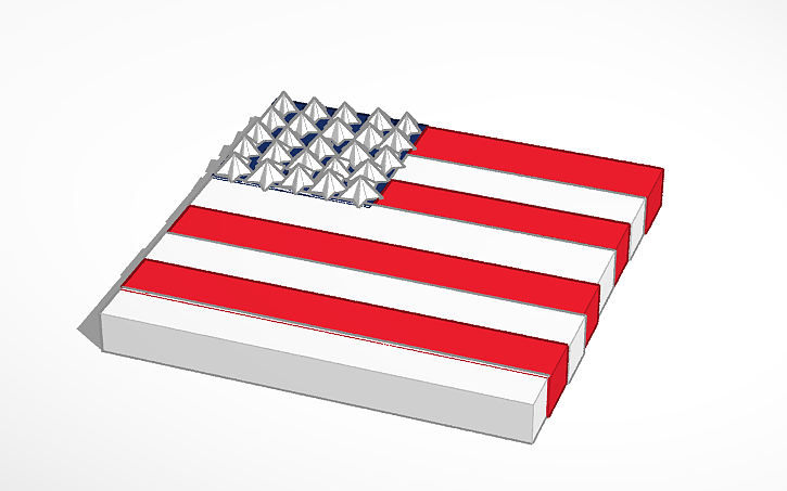 3D design Danny Flag dtech | Tinkercad