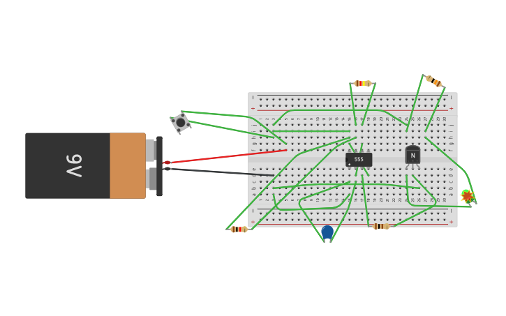 Circuit design Quiz Cristian Moreno 9B - Tinkercad